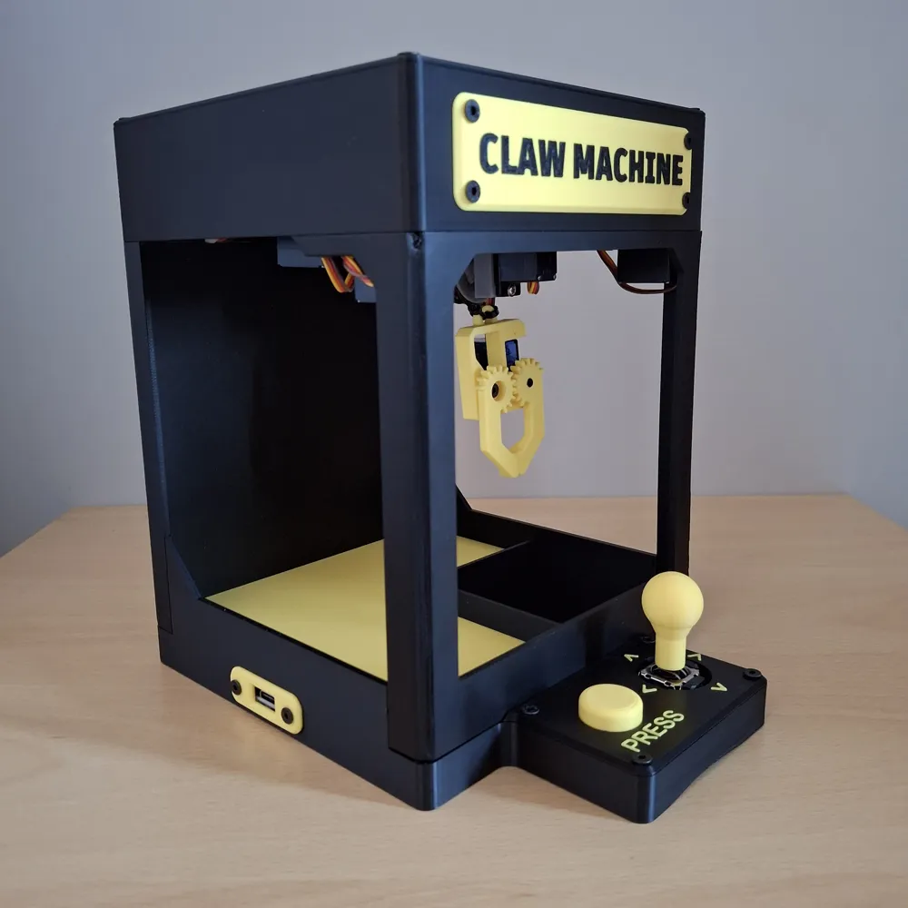 Servo Claw Machine by LucaDilo MakerWorld: Download Free 3D Models