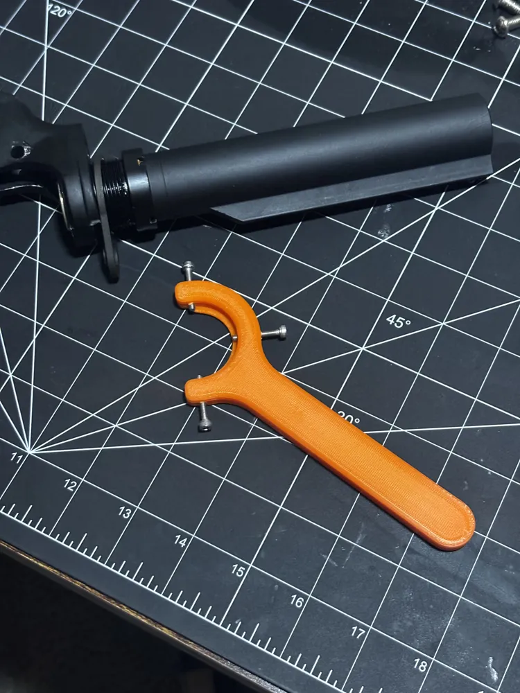 Castle Nut Wrench, AR-15, High Torque by RKRAHU MakerWorld: Download ...