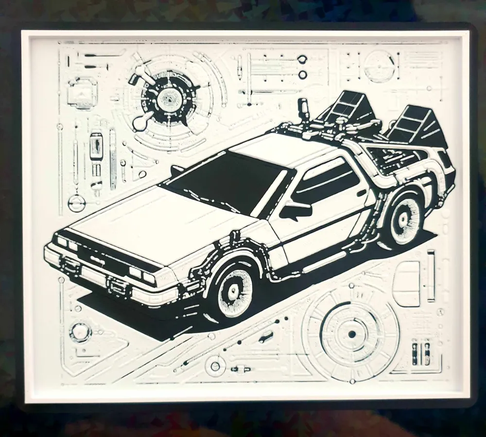 Delorean - Modelo de impresión 3D gratuito - MakerWorld