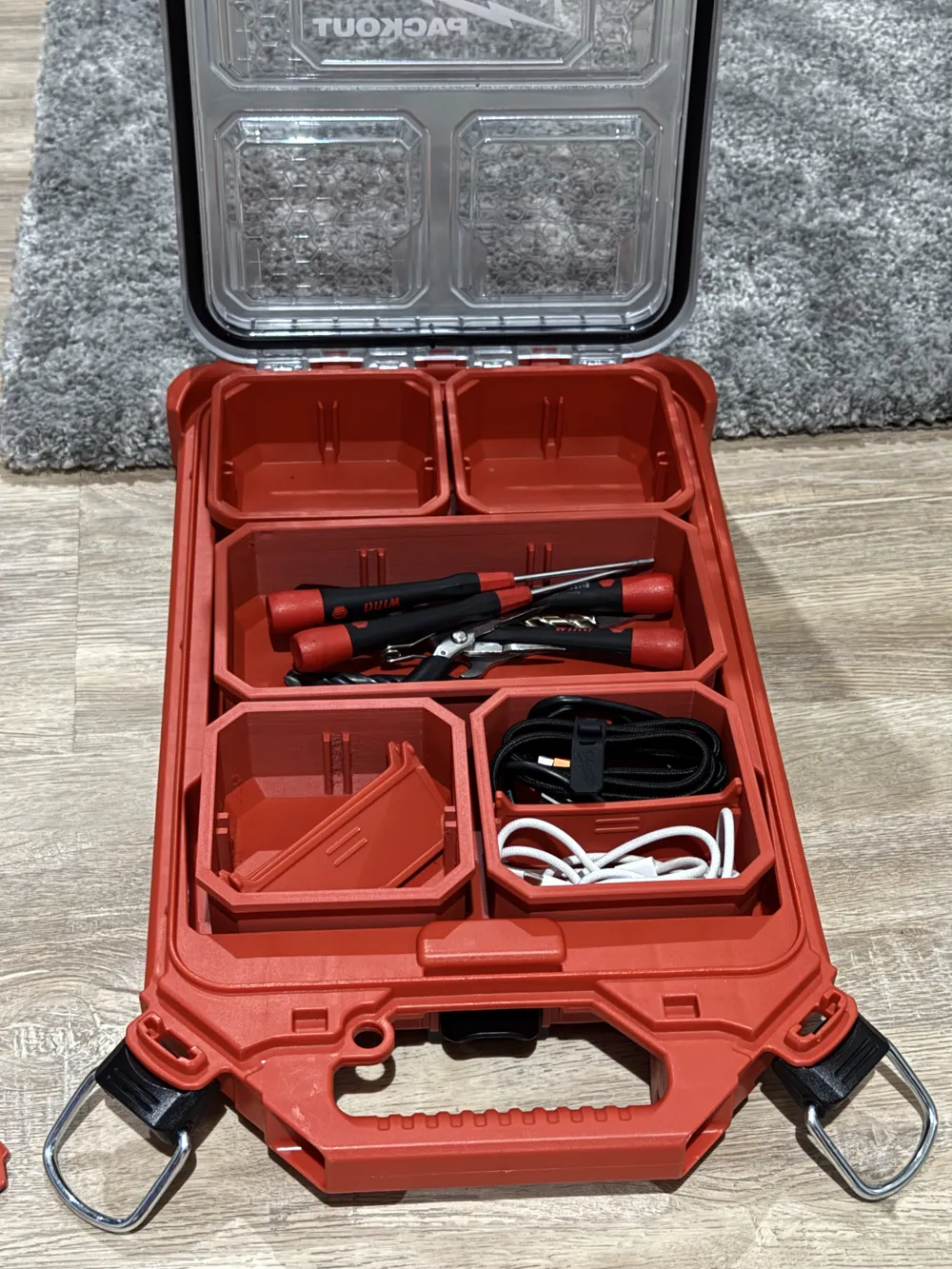 Thin Milwaukee Packout Storage Bin (Large version) by cookiezbitz ...