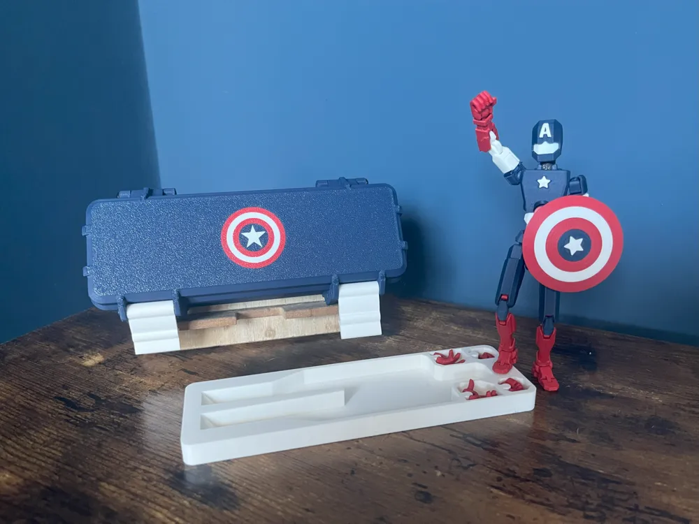 Dummy 13 - Rugged Storage Box - Captain America Remixed by Real Cloud ...