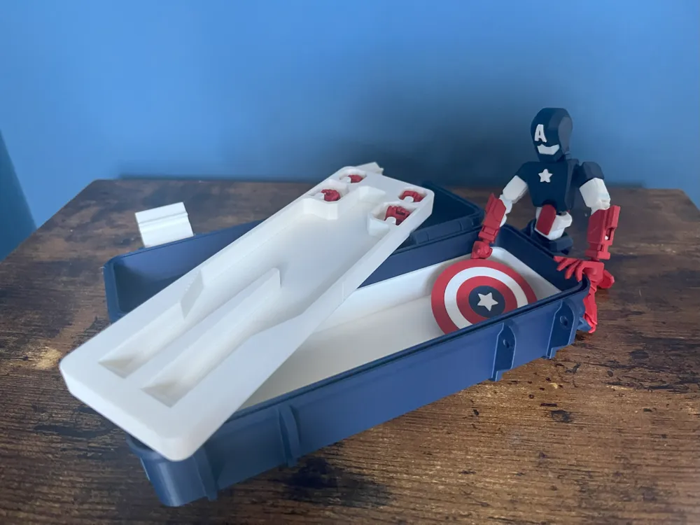Dummy 13 - Rugged Storage Box - Captain America Remixed by Real Cloud ...