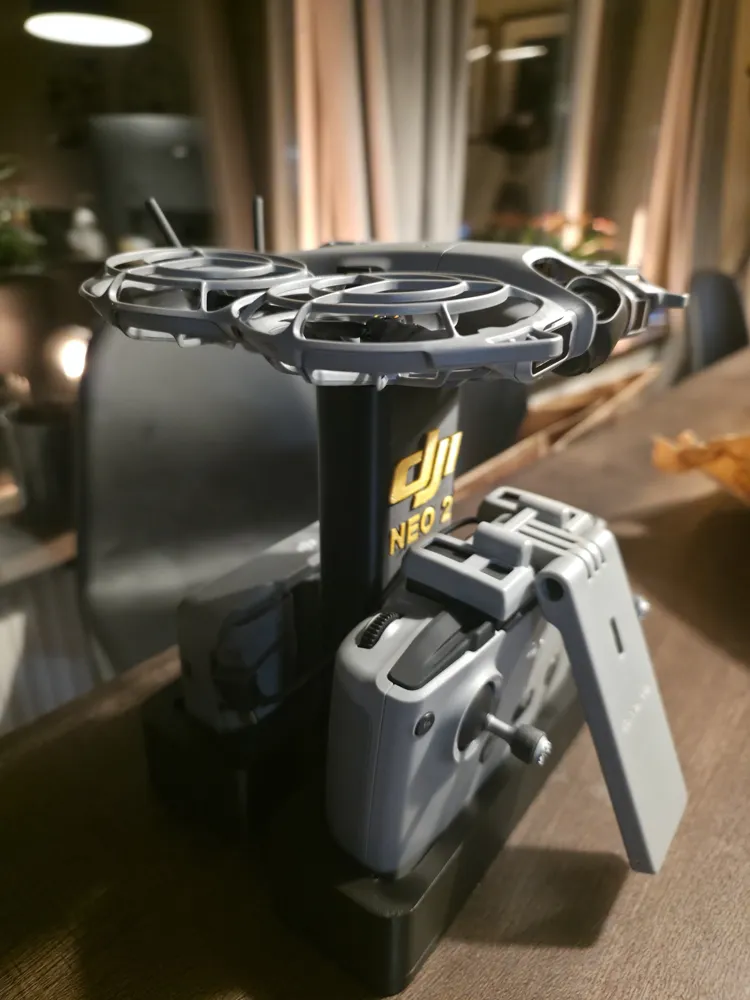 DJI Neo 2 Desktop Display and Charging Stand - Free 3D Print Model ...