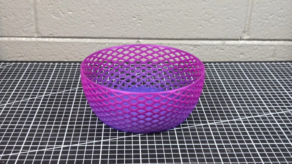 Mesh Bowl (Large) - Free 3D Print Model - MakerWorld