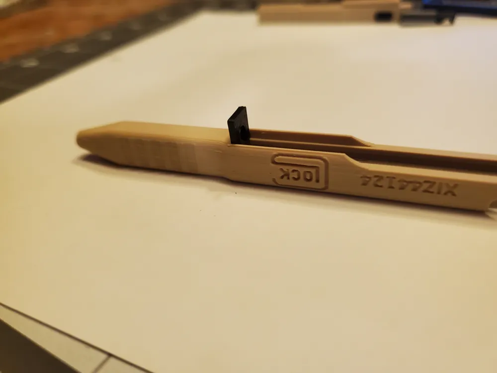 Slide Action Pen - Free 3D Print Model - MakerWorld