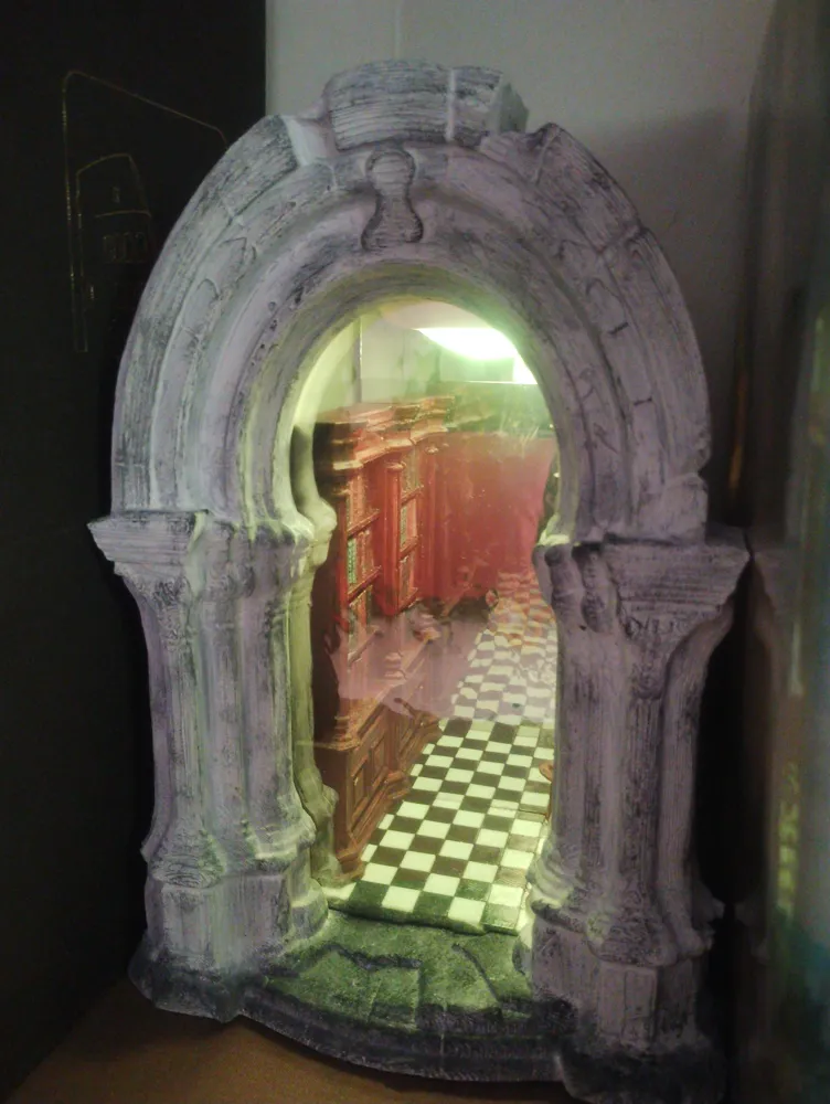 Infinity Library Book Nook - Free 3D Print Model - MakerWorld