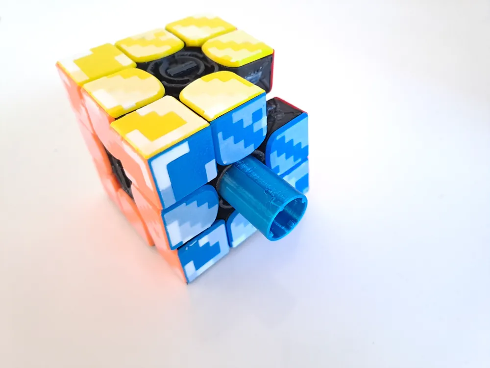 Speedcube minecraft inspired theme sides by WeZeL_ MakerWorld: Download ...