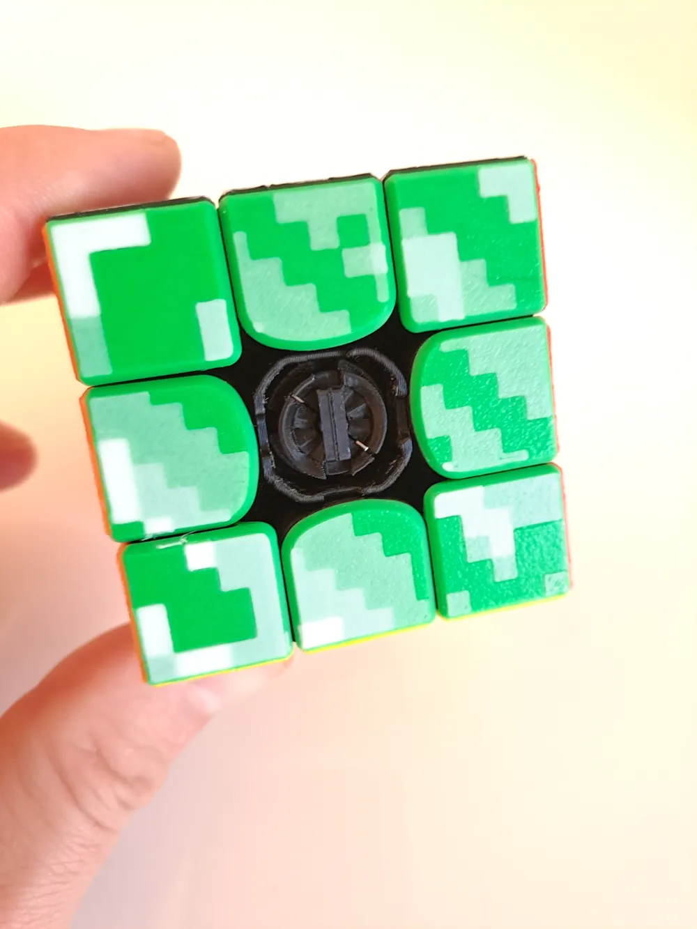 Speedcube minecraft inspired theme sides by WeZeL_ MakerWorld: Download ...
