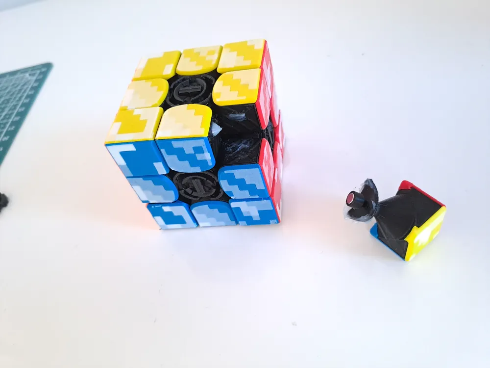 Speedcube minecraft inspired theme sides by WeZeL_ MakerWorld: Download ...