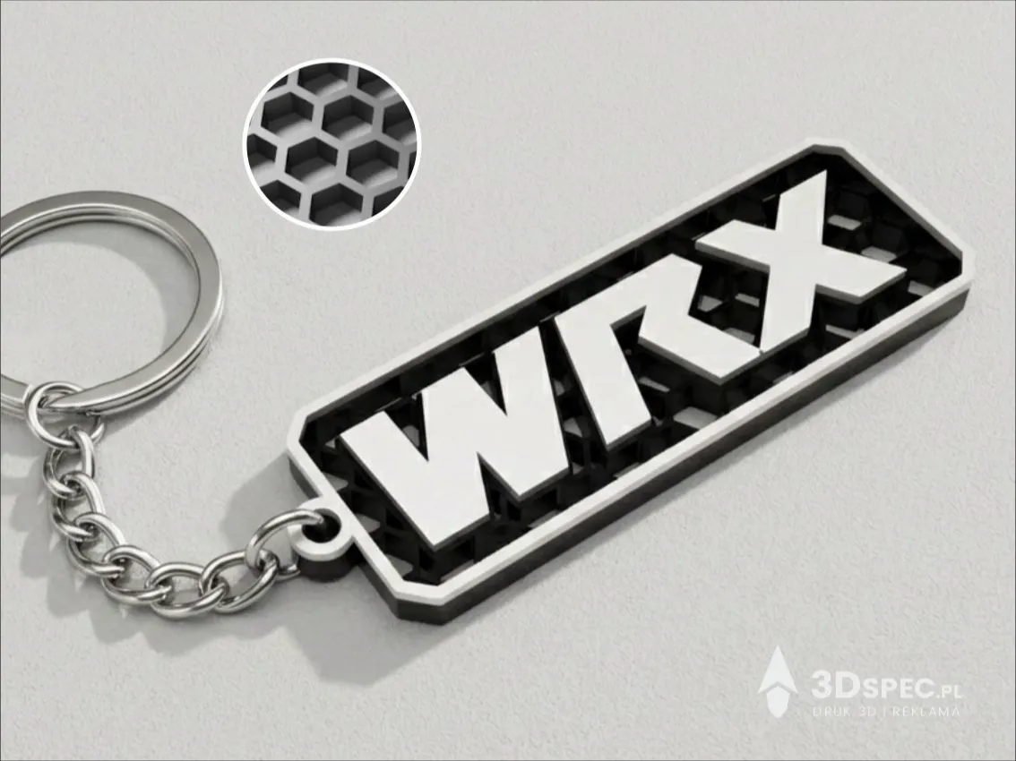 Subaru WRX keychain - Free 3D Print Model - MakerWorld