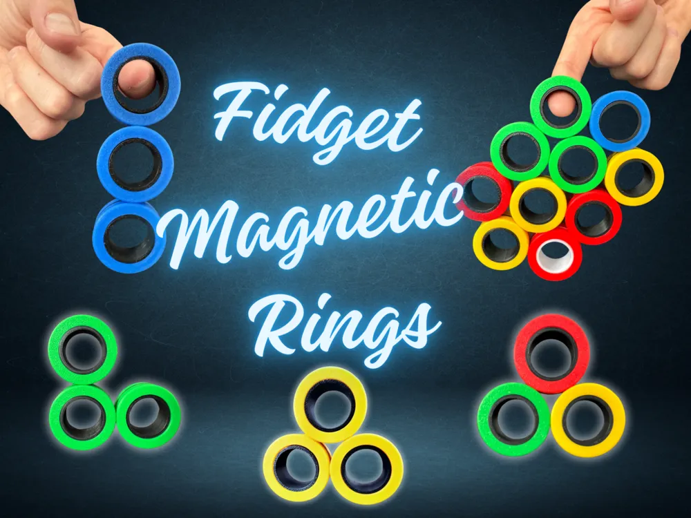 The Magnetic Fidget Ring - Free 3D Print Model - MakerWorld