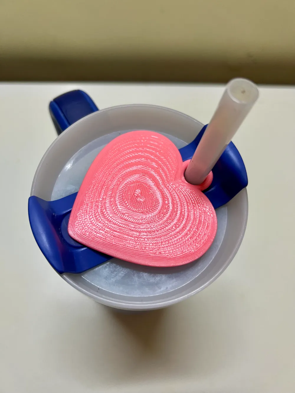 30oz Stanley Topper (3D Heart) by KaBooM - MakerWorld