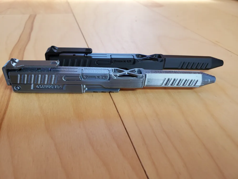 3Dプリント 新しいシングルアクションペン：テキスト編集、4部品 - 無料3Dモデル -MakerWorld