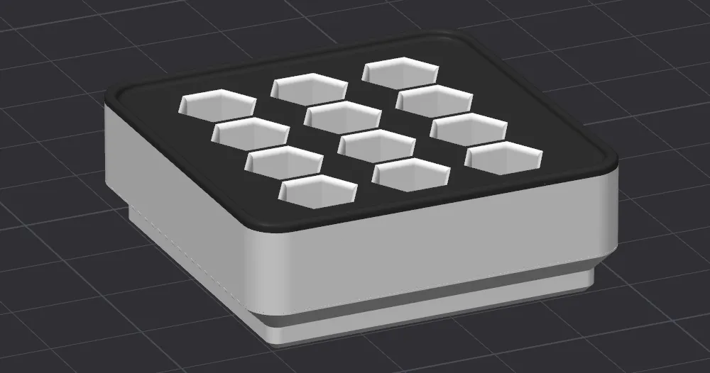 12 hex bit holder Gridfinity by Helpful Berry MakerWorld: Download Free 3D Models