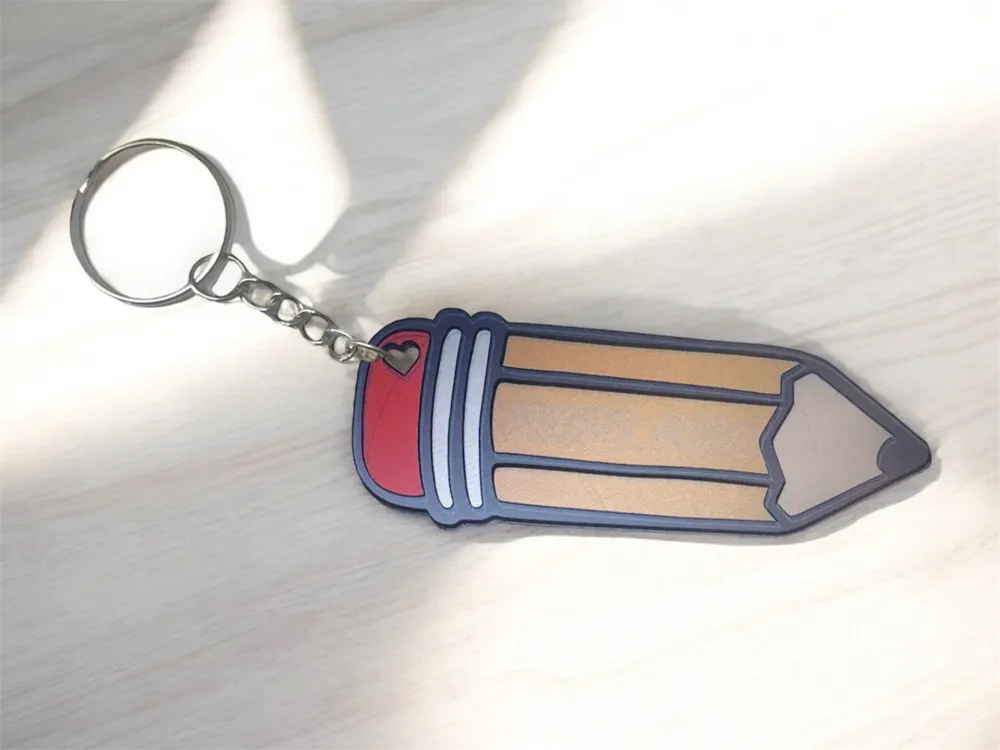 Pencil Keychain - Free 3D Print Model - MakerWorld