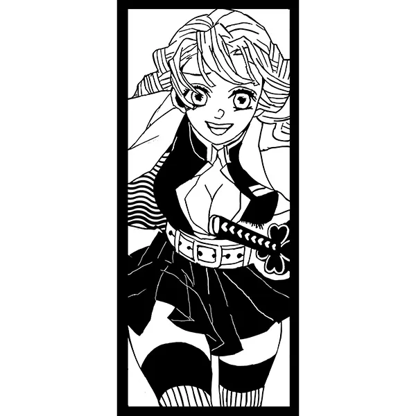 Demon Slayer - Mitsuri Kanroji - Demon Slayer by TheWallArtGuy ...