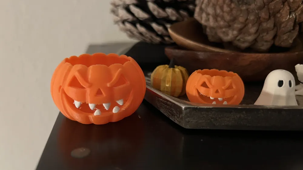 Candy Bowl Nasty Pumpkin Helloween (XS to XL size) by jj0815 MakerWorld ...