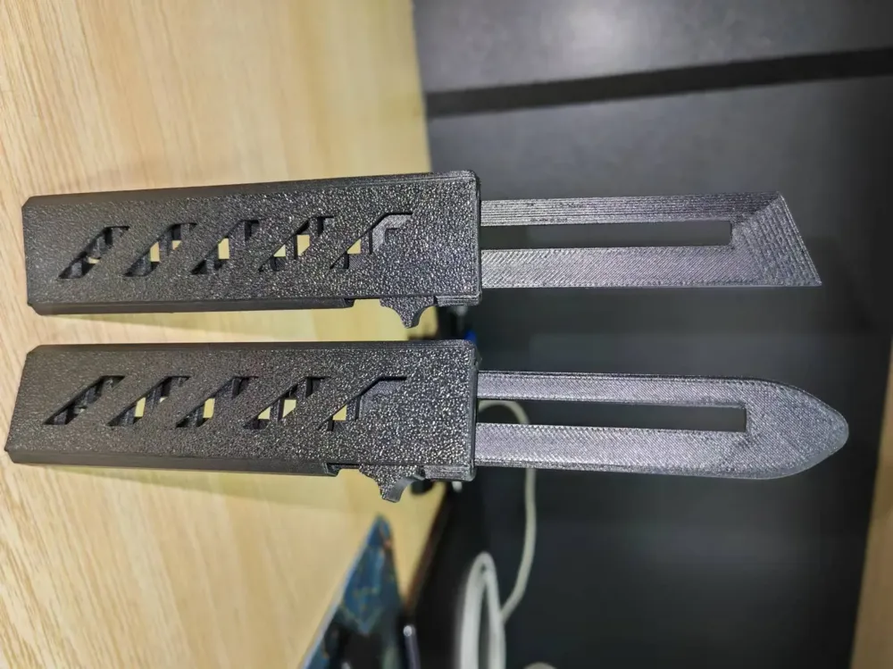 OTF Fidget Knife with Ultra-Thin Top Cover,镂空Slide Rail, Enhanced ...