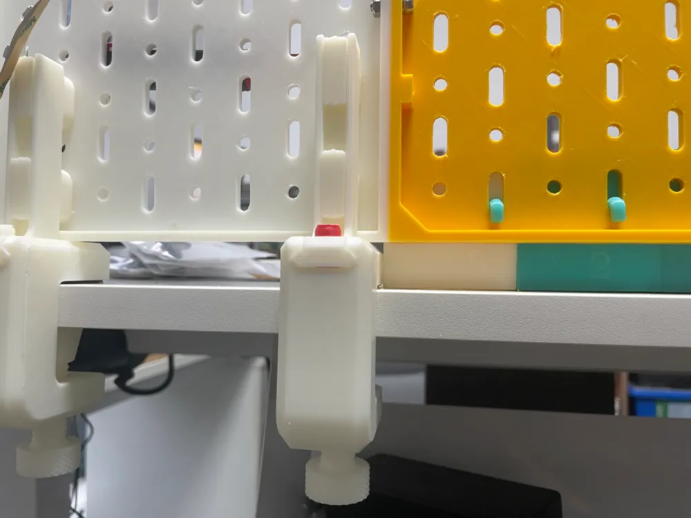 Skadis Board compatible Desk Holder Clamp by Someone - MakerWorld