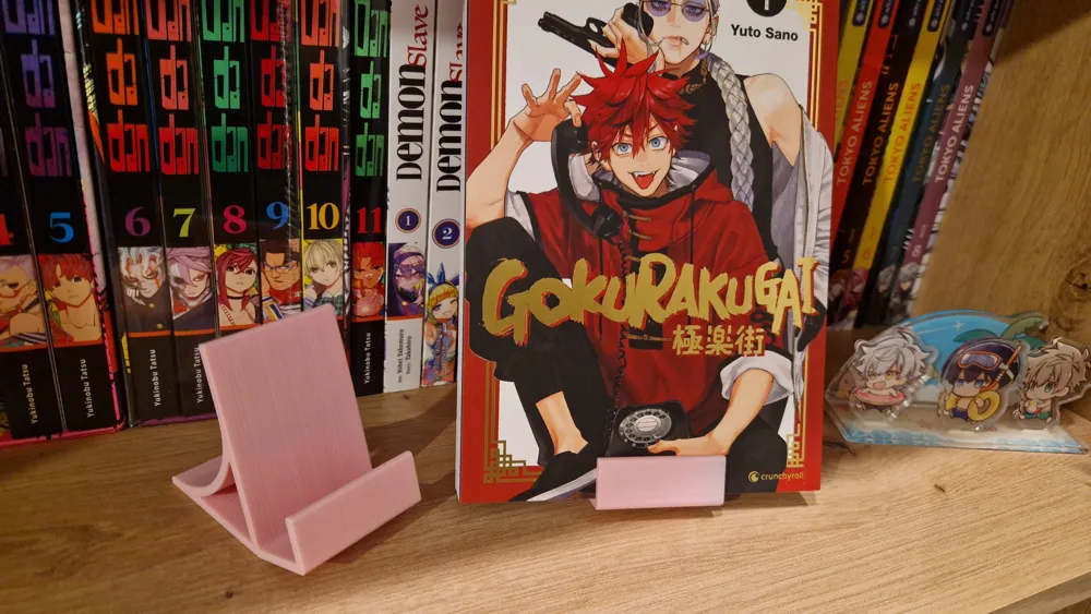 Manga display standy by Marcy93MakerWorld: Download Free 3D Models