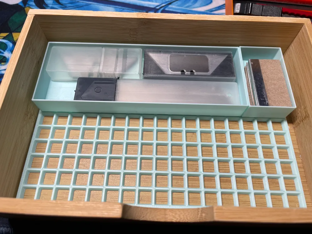 Customizable Grid for Containers and Organizers by Losco - MakerWorld