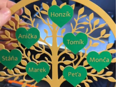 Family Tree – Personalizovaný rodokmen by 3D Tisk Topla MakerWorld ...