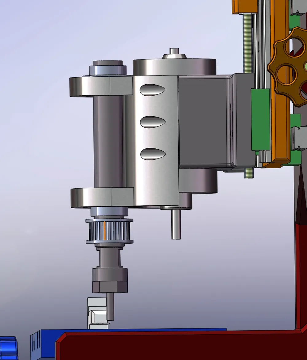Improved DIY Mini Milling Machine (ER Collet Version without Motor) by ...