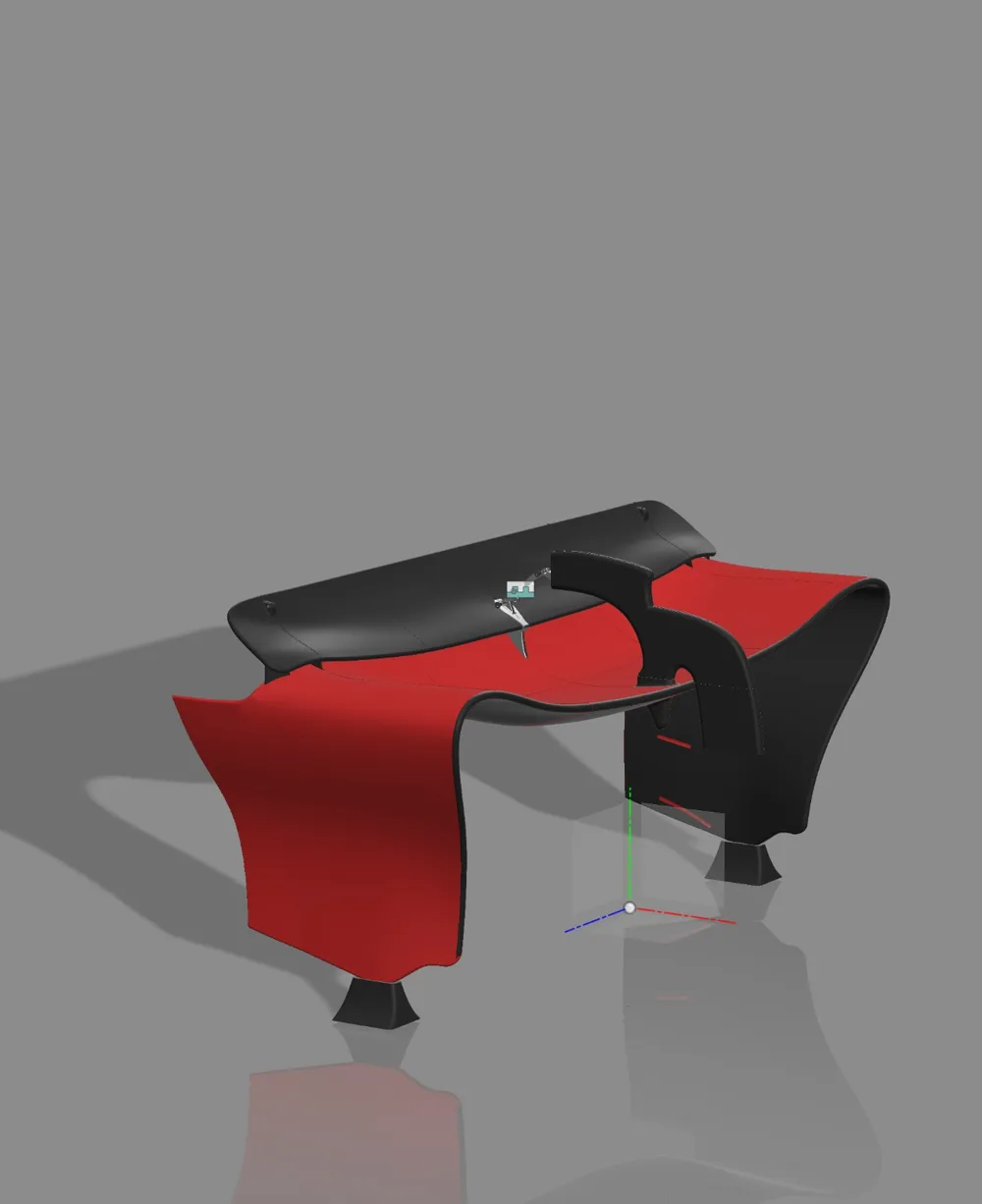 FERRARI F1 SF-24 - REAR WING - Free 3D Print Model - MakerWorld