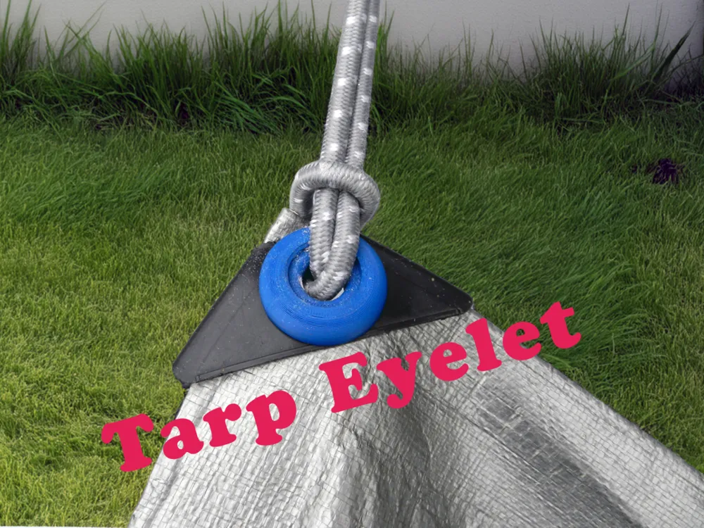 Tarp eyelet by Rene Czerner MakerWorld: Download Free 3D Models