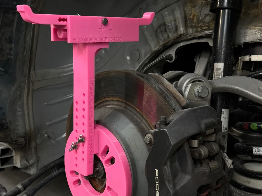 Wheel fitment gauge [repaired] - Free 3D Print Model - MakerWorld