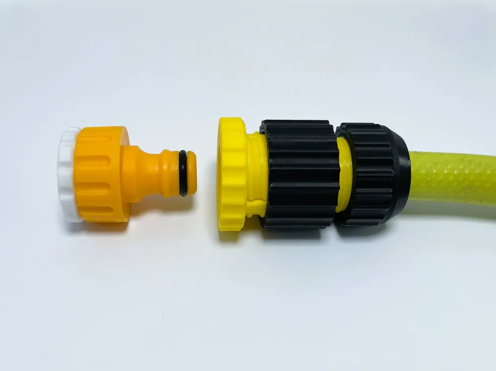 Garden Hose Quick Connect - Free 3D Print Model - MakerWorld