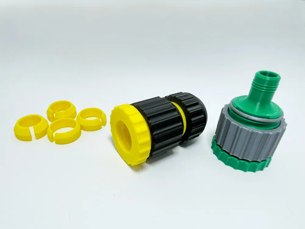 Garden Hose Quick Connect - Free 3D Print Model - MakerWorld