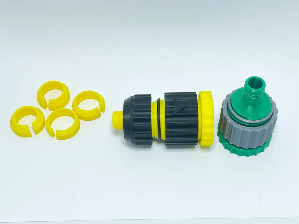 Garden Hose Quick Connect - Free 3D Print Model - MakerWorld