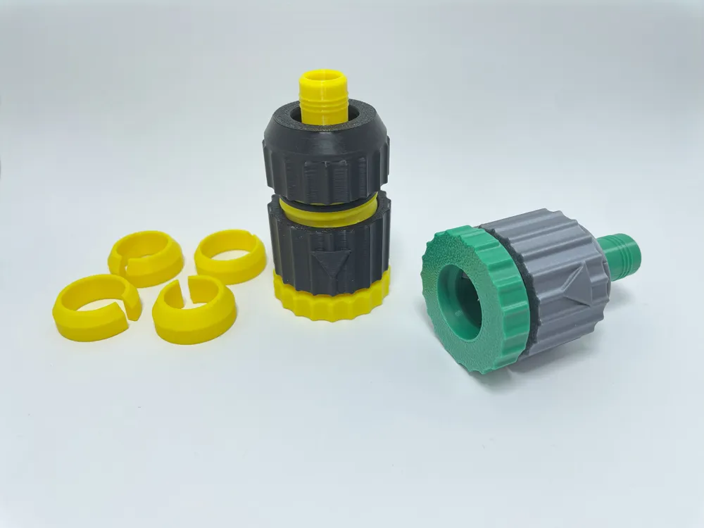 Garden Hose Quick Connect - Free 3D Print Model - MakerWorld
