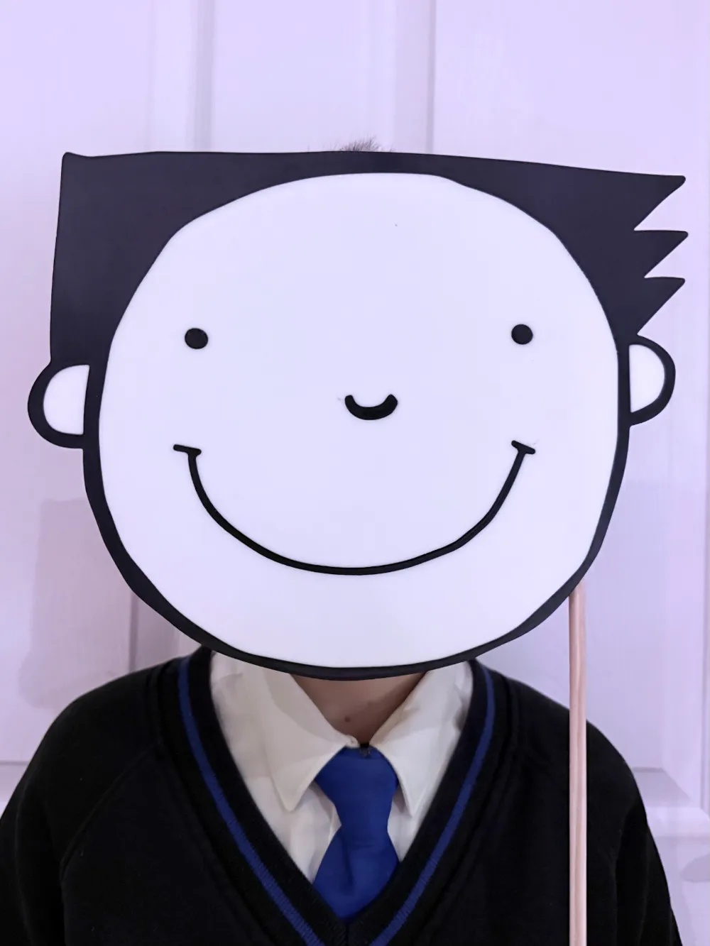 Tom Gates Mask - Book Day Costume - Free 3D Print Model - MakerWorld