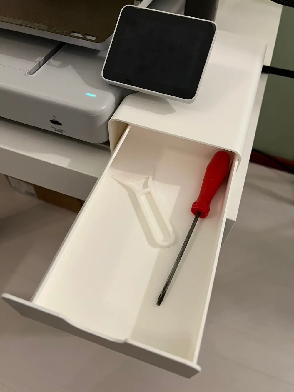 A1 Side Drawer but longer and a vent Remixed by Lloyd - MakerWorld