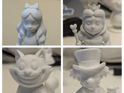 alice in wonderland 3d print model download - MakerWorld