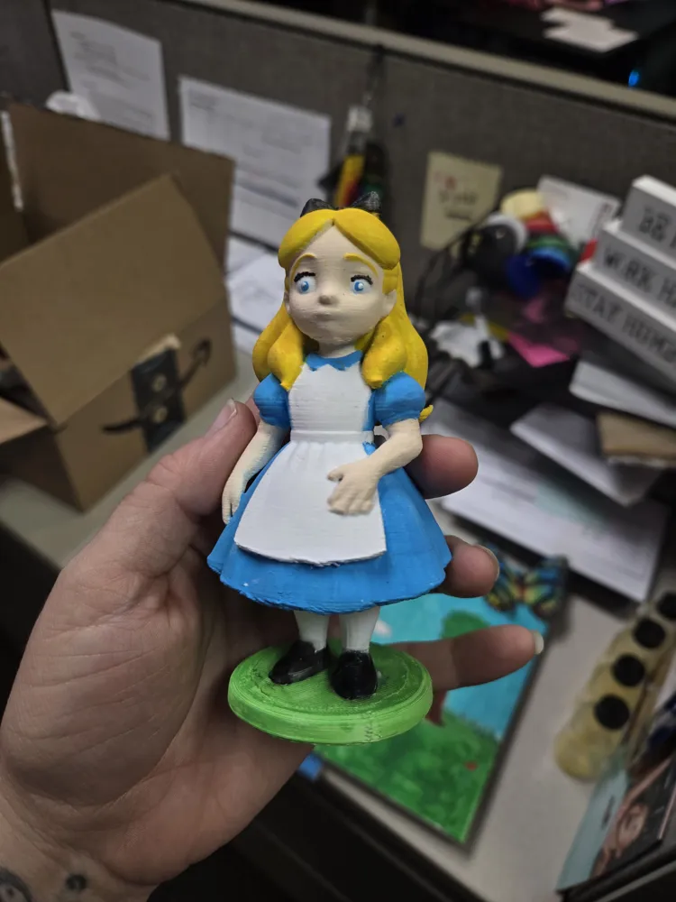 Alice in Wonderland - Characters - Free 3D Print Model - MakerWorld