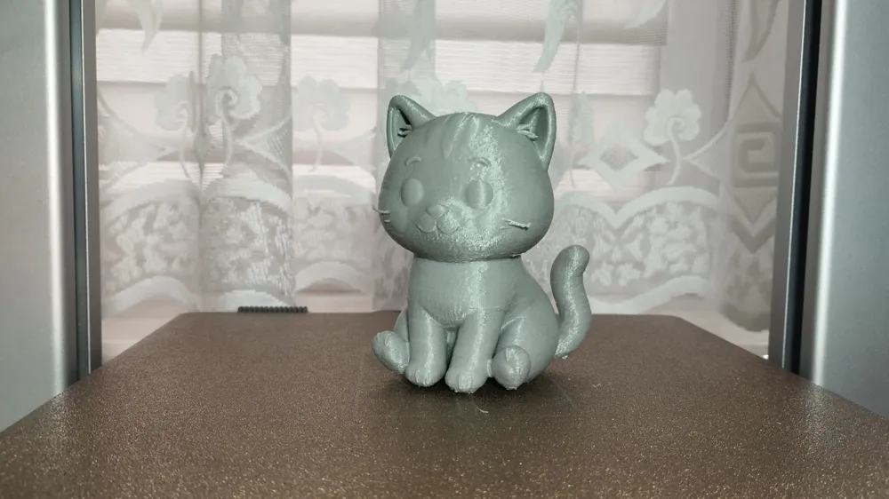 Cute Cartoon Cat - Cartoon Zoo - Free 3D Print Model - MakerWorld