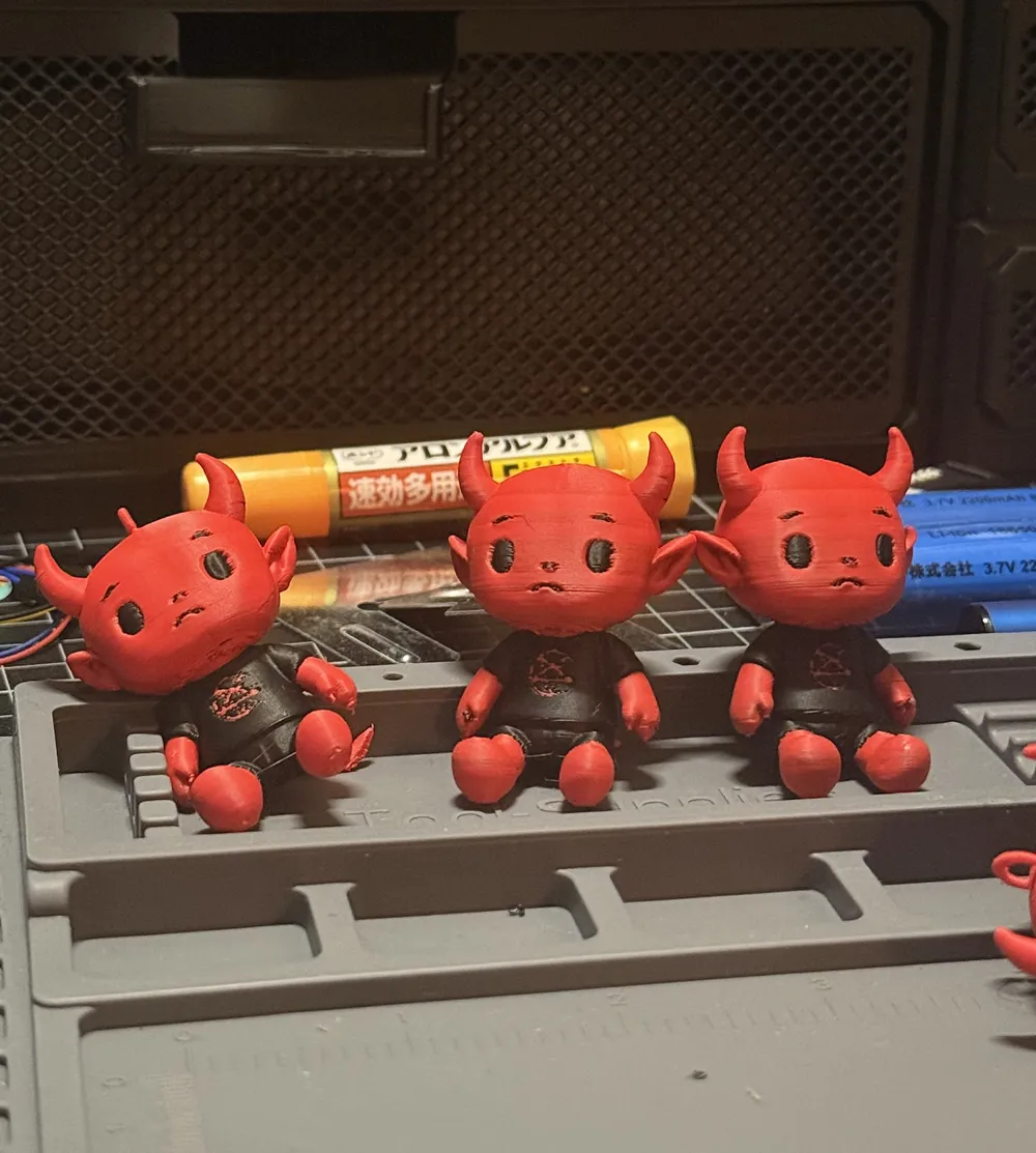 Baby Satan Figurine – Cute Gothic Devil by future_vizion MakerWorld ...