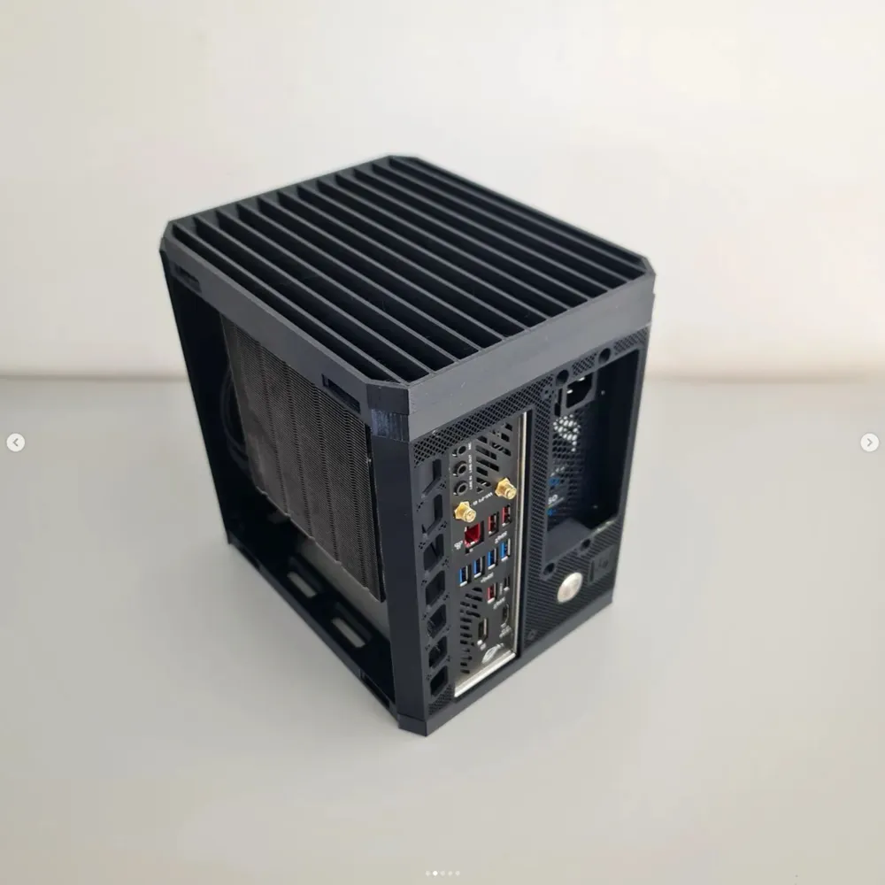 MASS - Stackable NAS ITX Enclosure by Haydn Bao MakerWorld: Download Free 3D Models