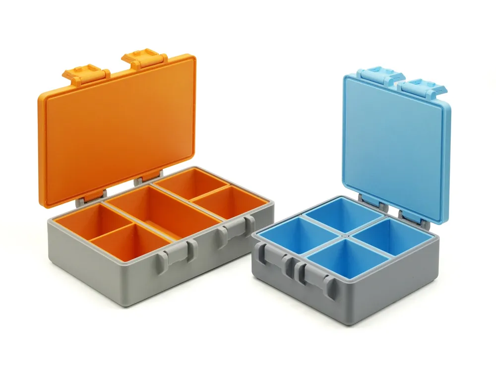 Customizable Snap-Lock Compartment Box (Stackable) - Free 3D Print ...