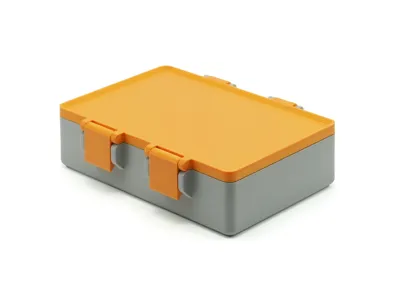 Customizable Snap-Lock Compartment Box (Stackable) - Free 3D Print ...