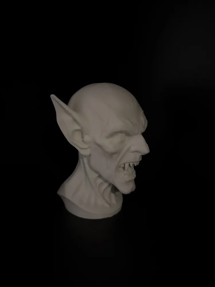 Vampire Bust High Detailed - Halloween/Horror by Salewski3D MakerWorld: Download Free 3D Models