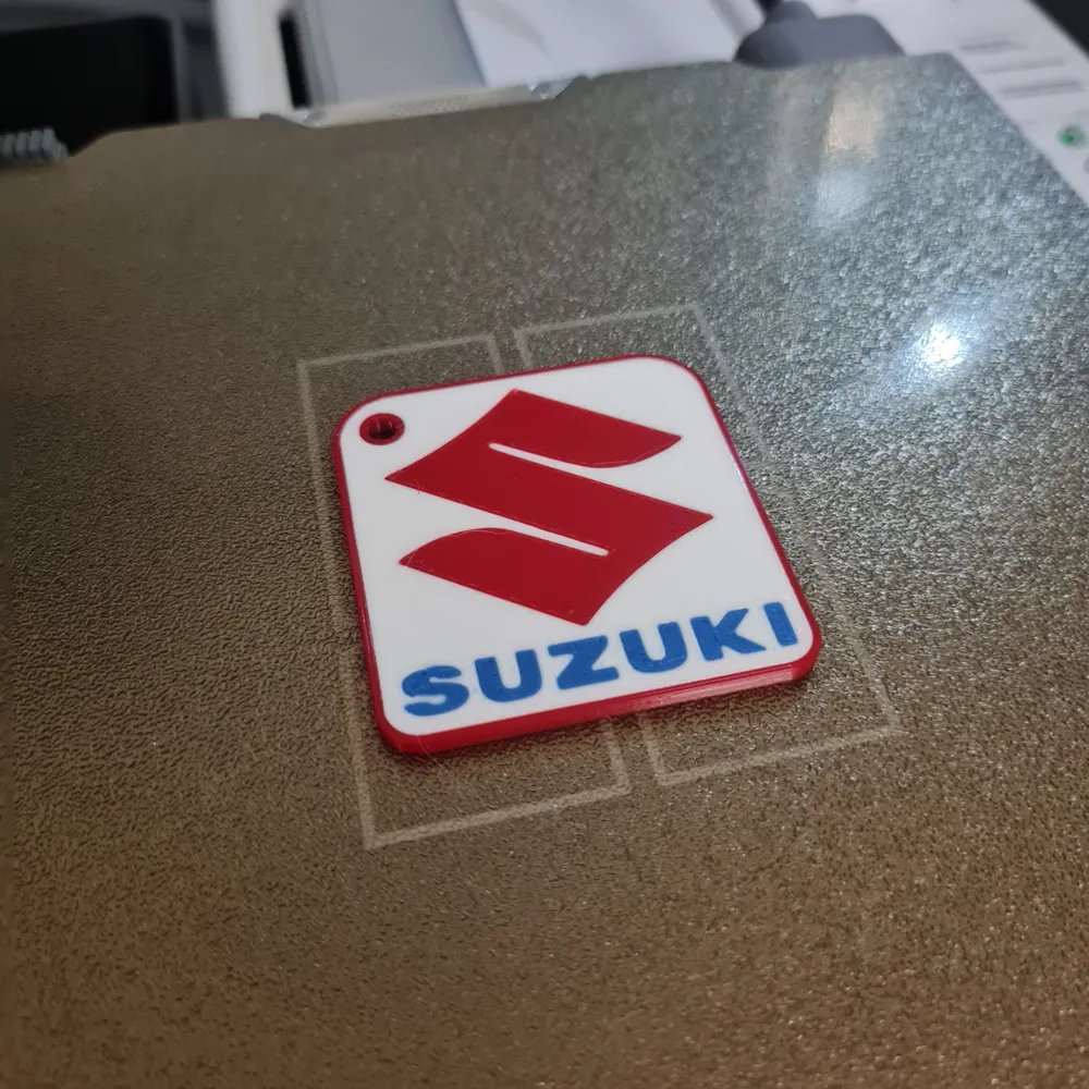 Suzuki Keychain by Maker's Innovations - MakerWorld