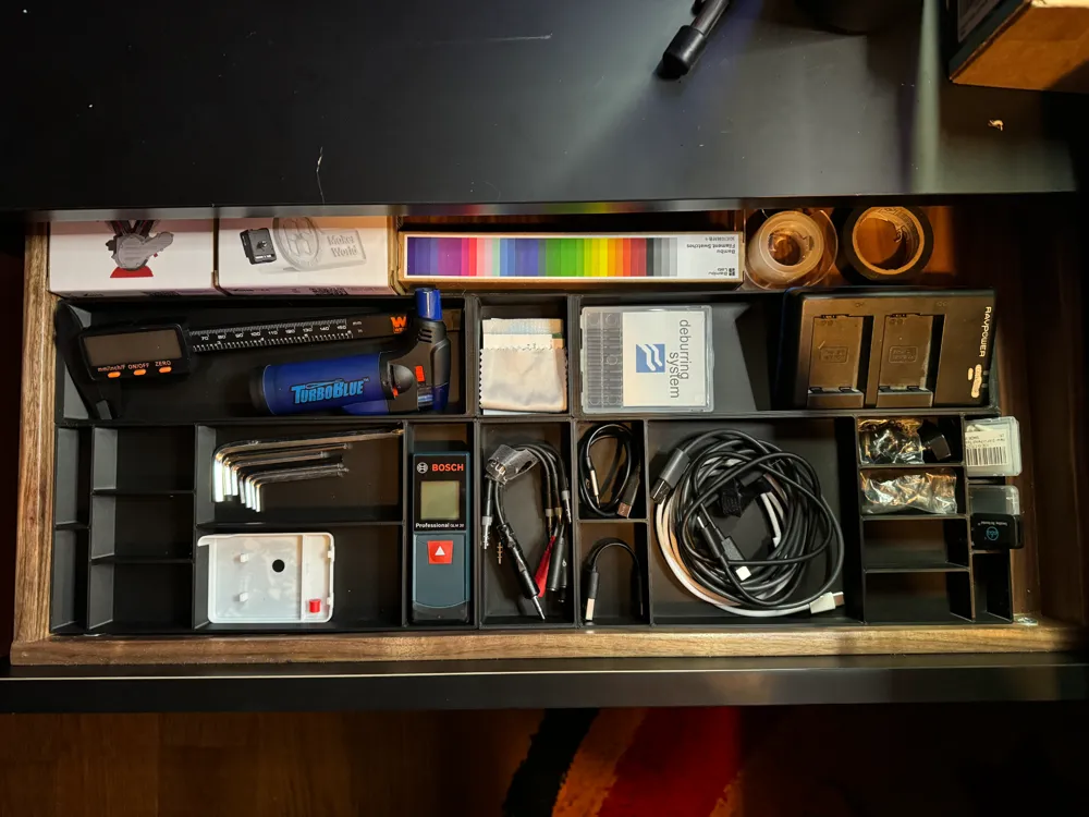 Desk Drawer Inserts Customizable by Melted Plastic - MakerWorld