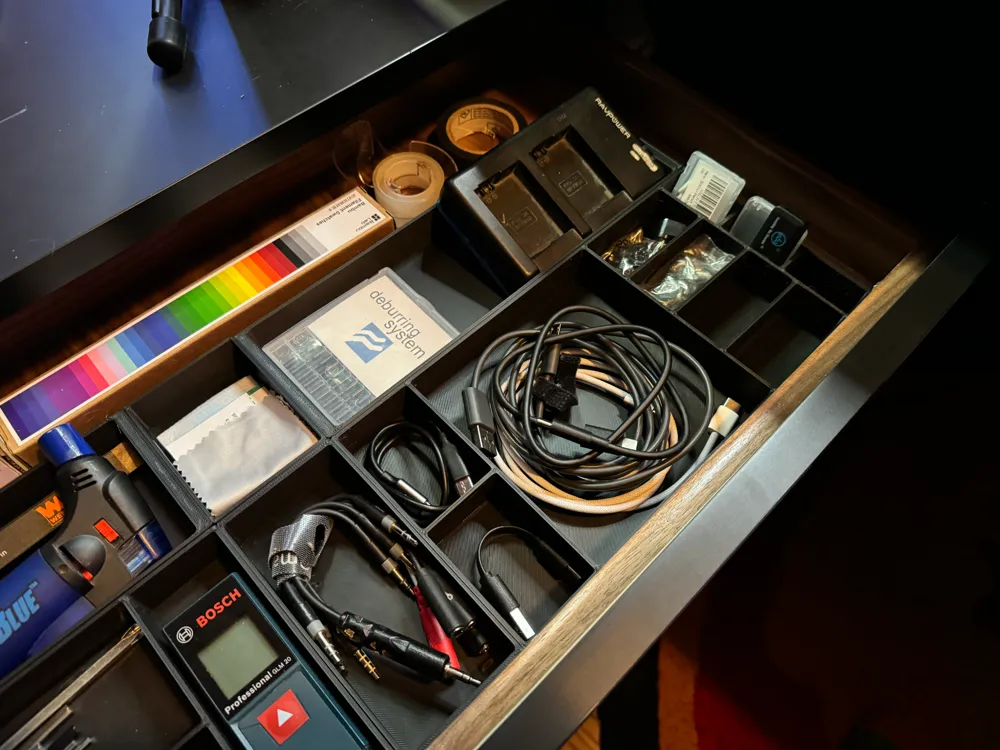 Desk Drawer Inserts Customizable by Melted Plastic - MakerWorld