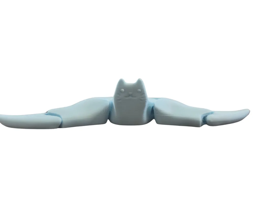 Meownta Ray - Flexi Articulated Manta Ray Cat by Siv240p MakerWorld ...