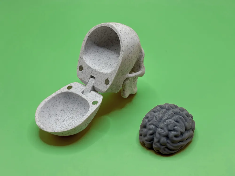 Halloween skull toy - Free 3D Print Model - MakerWorld