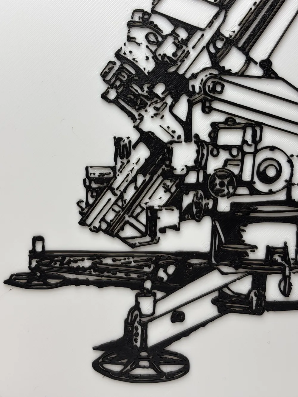 German Anti-Aircraft Flak 39 - Blueprint - Poster by PaperPlaneLab ...